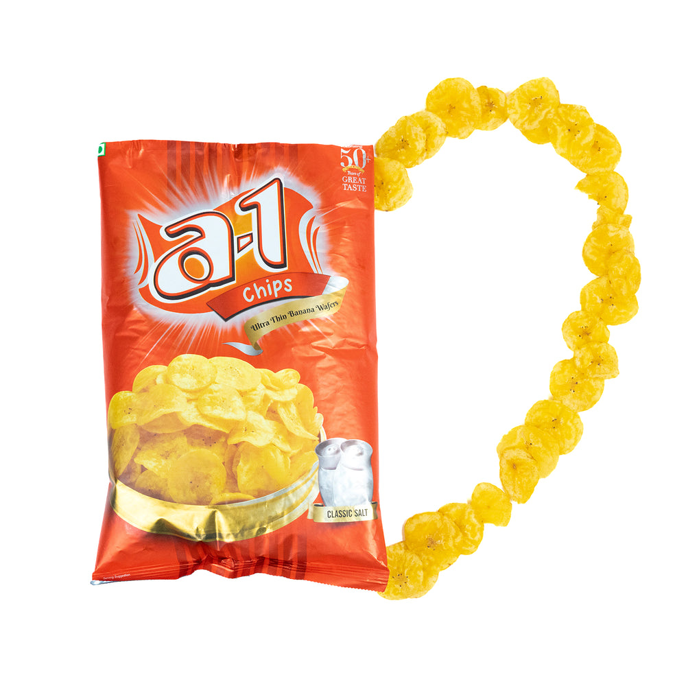 A1 Chips Kerala Banana Chips Thin Premium Quality Ships Free